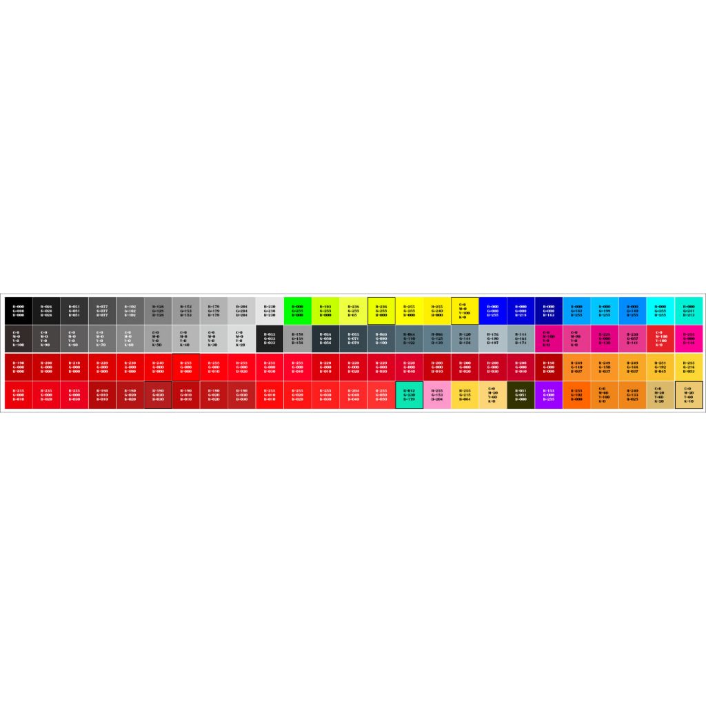 Jual tabel warna rgb | Shopee Indonesia