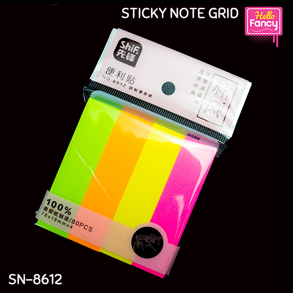 Jual Memo Sticky Note Kraft / Kertas Tempel Warna Warni Fancy | Shopee ...