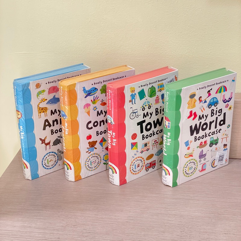 Jual My Big Bookcase 4 Board Books Set Complete Edition English Book ...