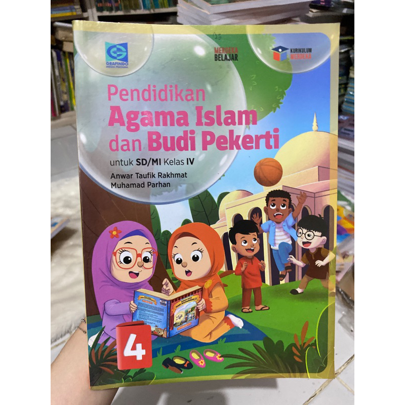 Jual ORIGINAL GRAFINDO PENDIDIKAN AGAMA ISLAM DAN BUDI PEKERTI UNTUK SD/MI KELAS 4/IV KURIKULUM ...