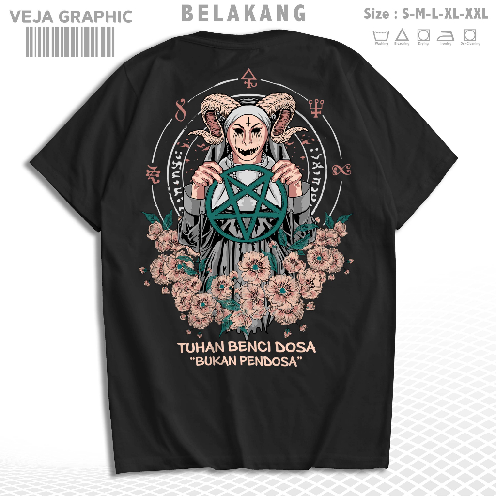 Jual VEJAGRAPHIC Kaos Pluralisme Tuhan Benci Dosa Bukan Pendosa | Baju ...