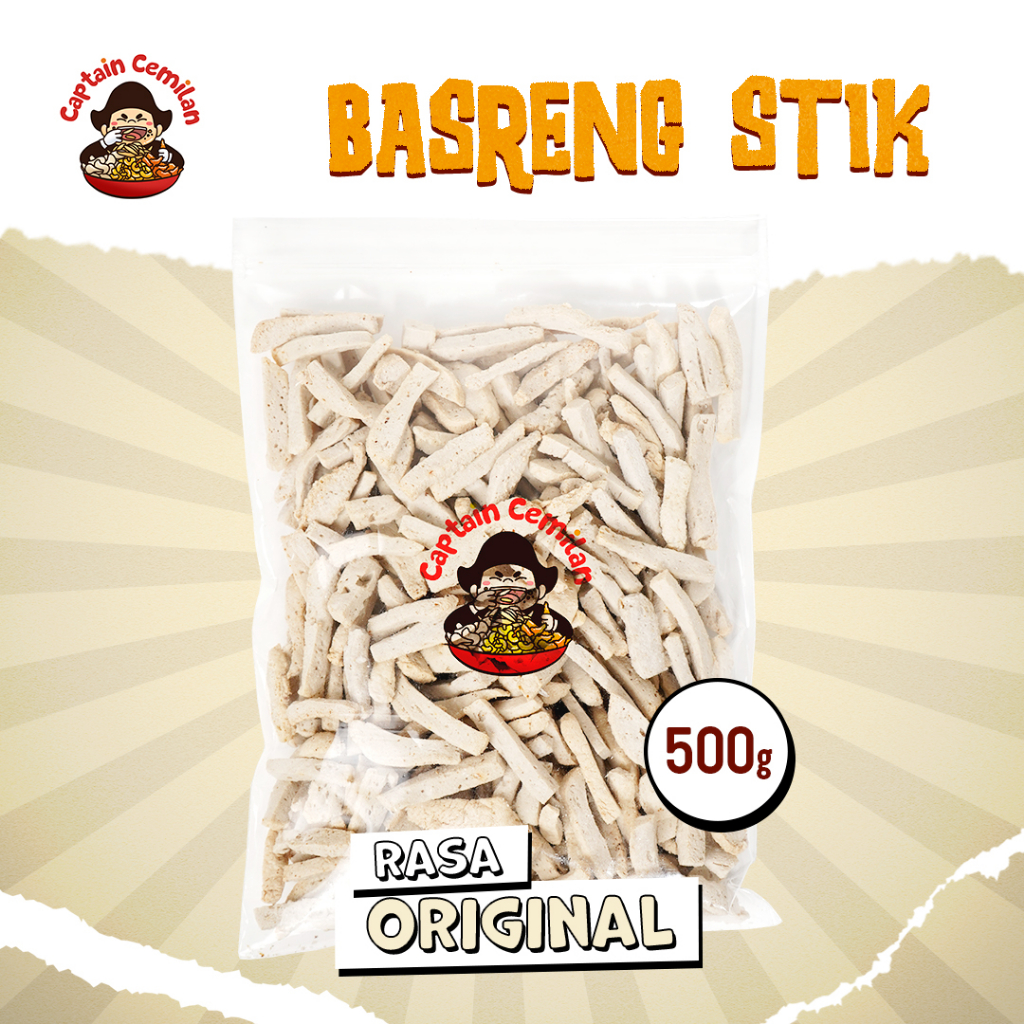 Jual Basreng Stik 500gr Pilus Ikan Telur Gabus 500gr Basreng Rasa Daun ...