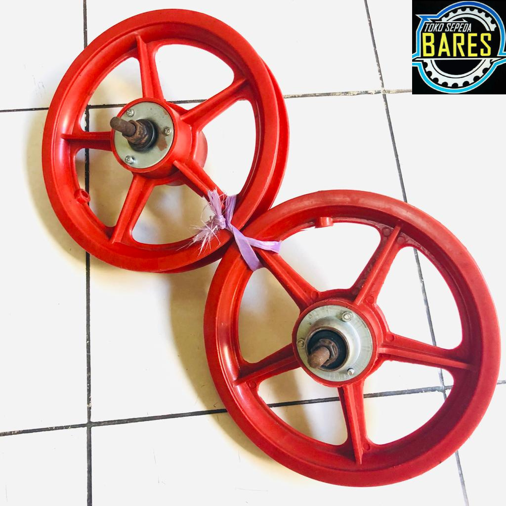 Jual Roda Velg Sepeda BMX / Mini Anak 12 / Wheel Set Bintang / Racing ...