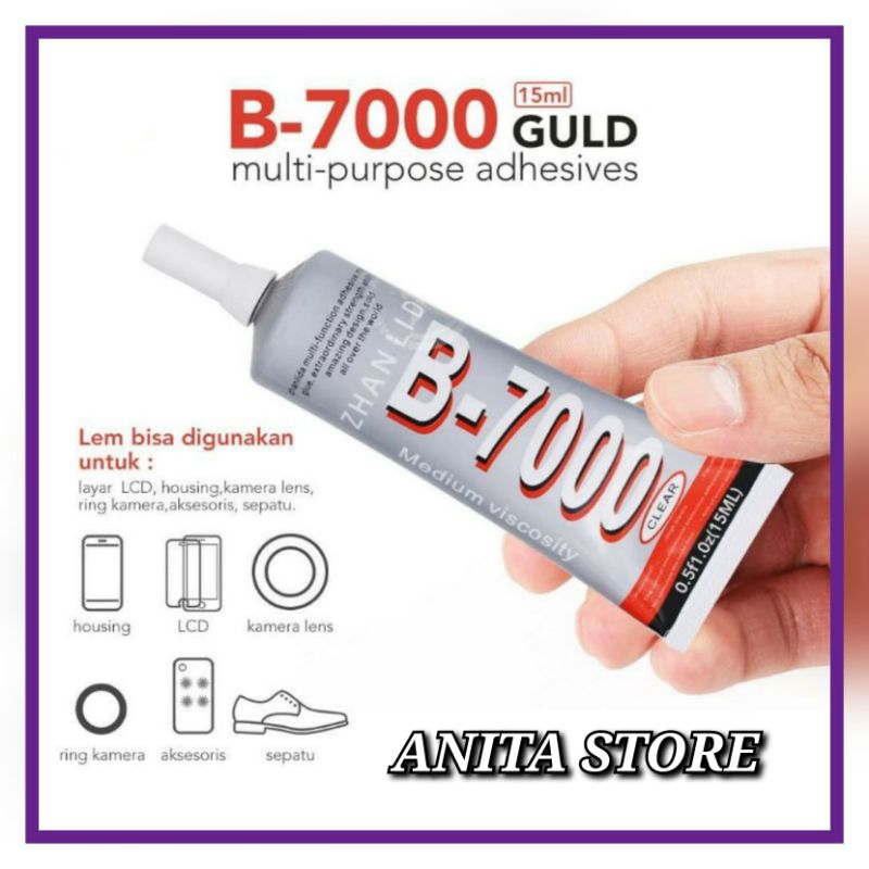 Jual LEM LCD TOUCHSCREEN BACKDOOR B7000 ISI BENING 15ml | Shopee Indonesia