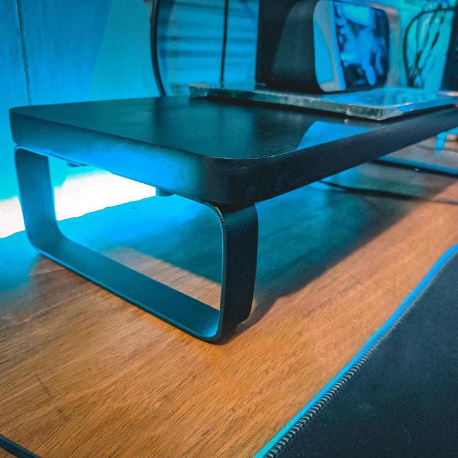 Jual Stand Laptop / Stand Monitor / Stand imac Kaki Besi Jati Natural ...