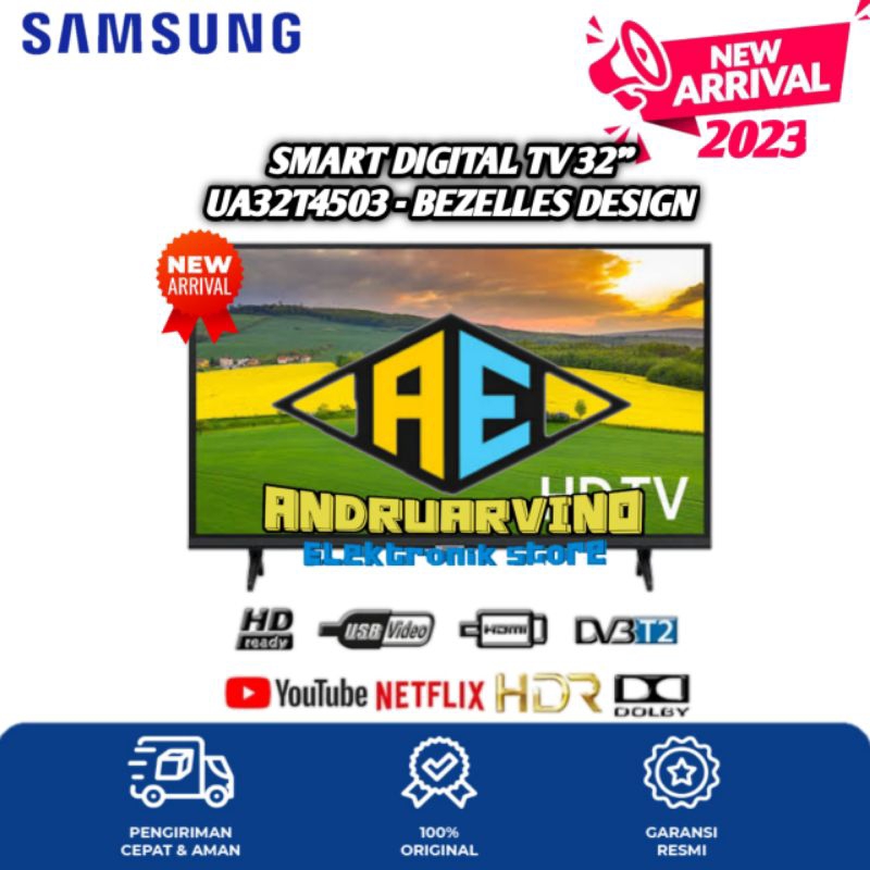 Jual SAMSUNG SMART TV 32 INCH UA32T4503 SMART DIGITAL TV 32T4503 ...