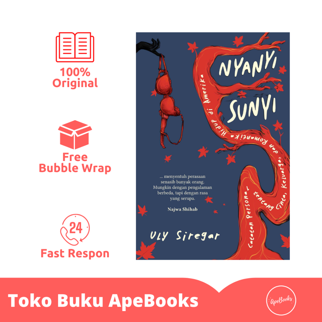 Jual Buku Nyanyi Sunyi Catatan Personal tentang Cinta, Keluarga, dan Romantika Hidup di Amerika ...