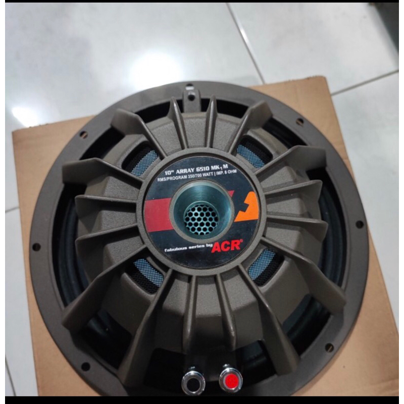 Jual Speaker Acr Fabulous 10 inch 6510 MK I M Fabulous | Shopee Indonesia