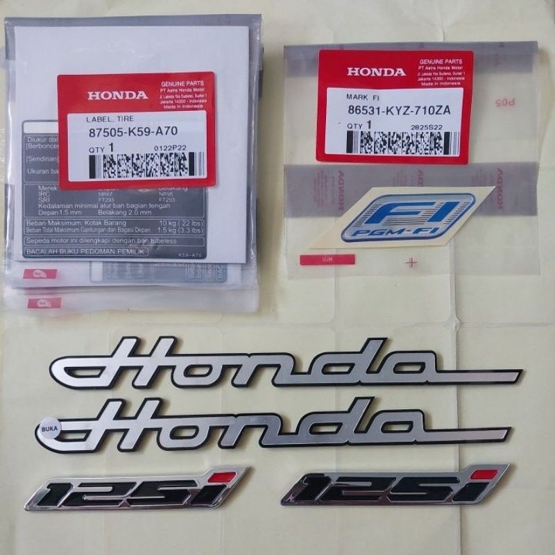 Jual Sticker Emblem Honda Click 125i/150i | Shopee Indonesia