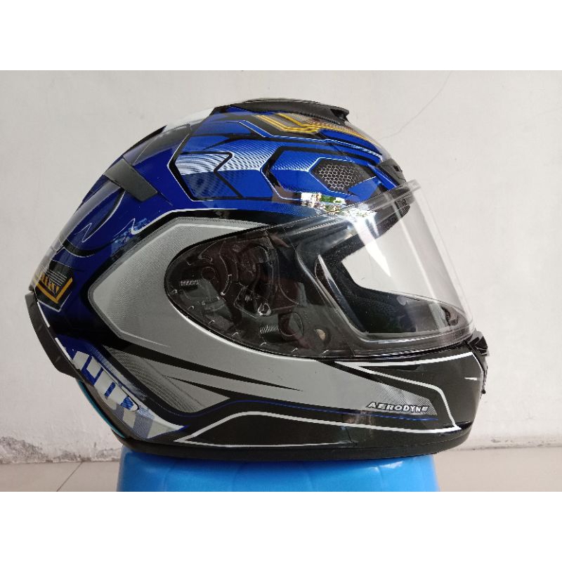 Jual Helm Scott RX 7 Full Face Aerodyne Blue | Shopee Indonesia
