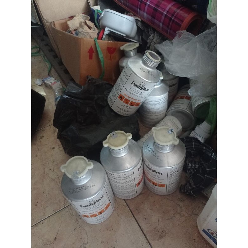 Jual Botol kosong alumunium bekas fumiphos | Shopee Indonesia