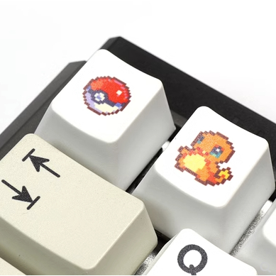 Jual Pokemon Keycaps Mechanical Keyboard, Artisan custom keycap ...