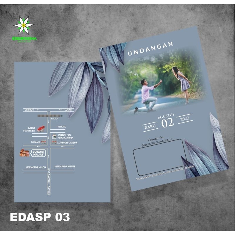 Jual Undangan Aesthetic/ Estetik Kekinian Pernikahan Khitan Ngunduh ...