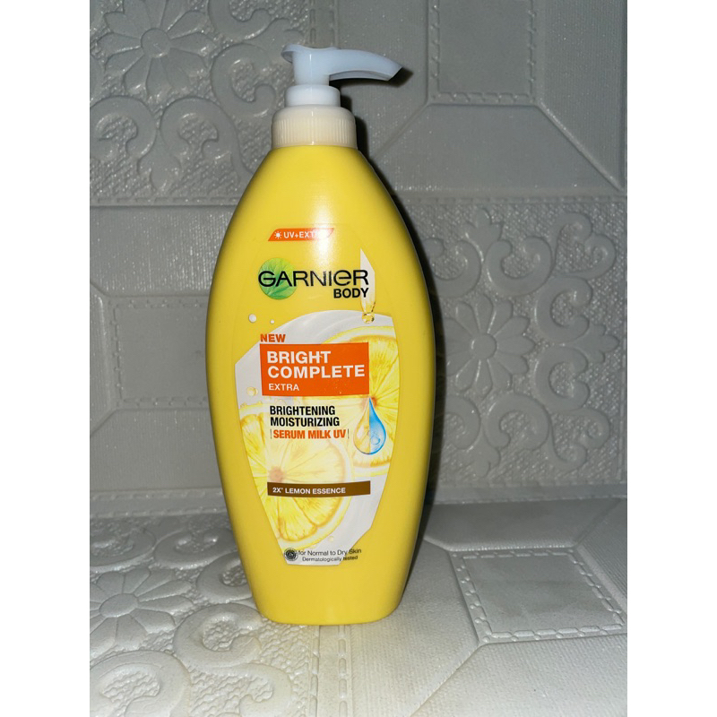 Jual Garnier Body Lotion Bright Complete 400gr Original | Shopee Indonesia