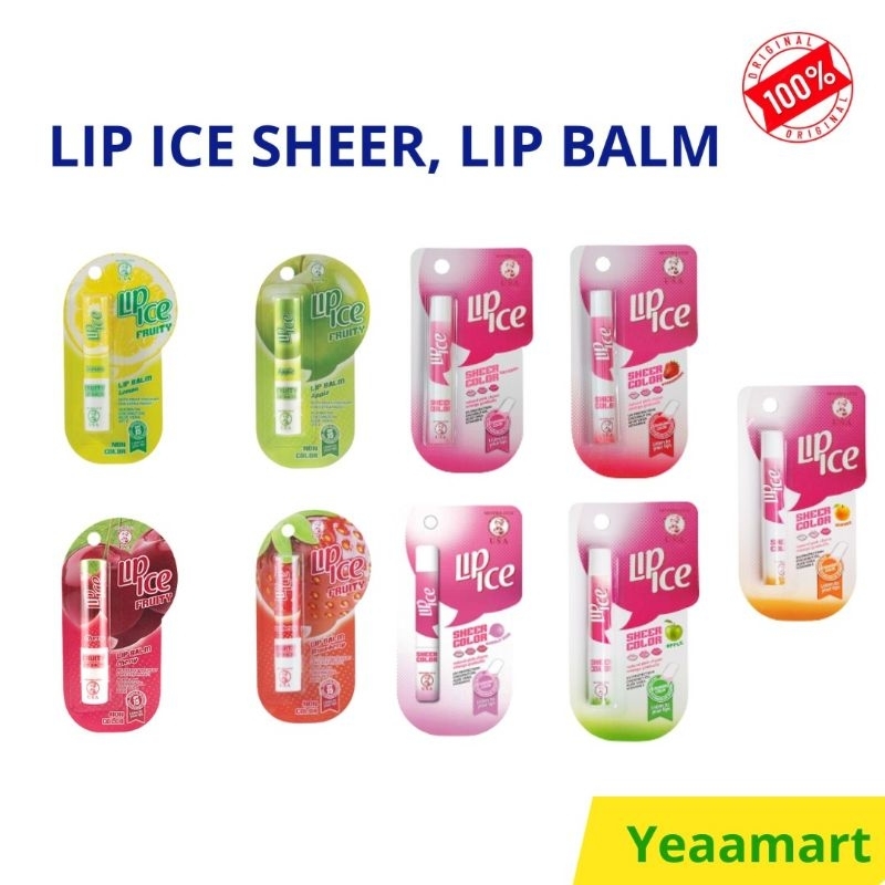 Jual LIP ICE SHEER COLOR || Lip Balm 2.2Gr Original | Shopee Indonesia