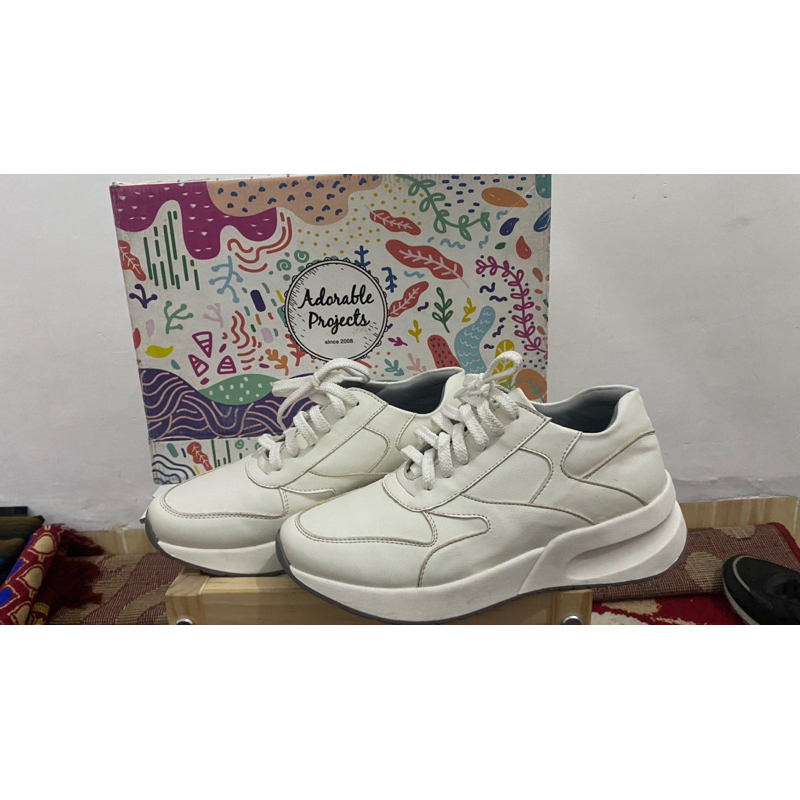 Jual PRELOVED sepatu adorable project linnea sneakers white | Shopee ...
