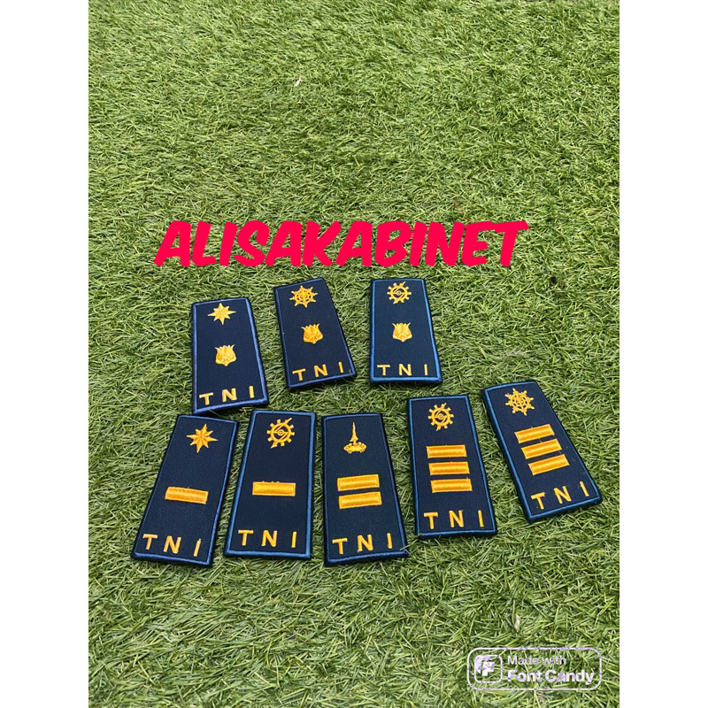 Jual Pangkat PDH Letda Sampai Mayor Jatah TNI AL | Shopee Indonesia
