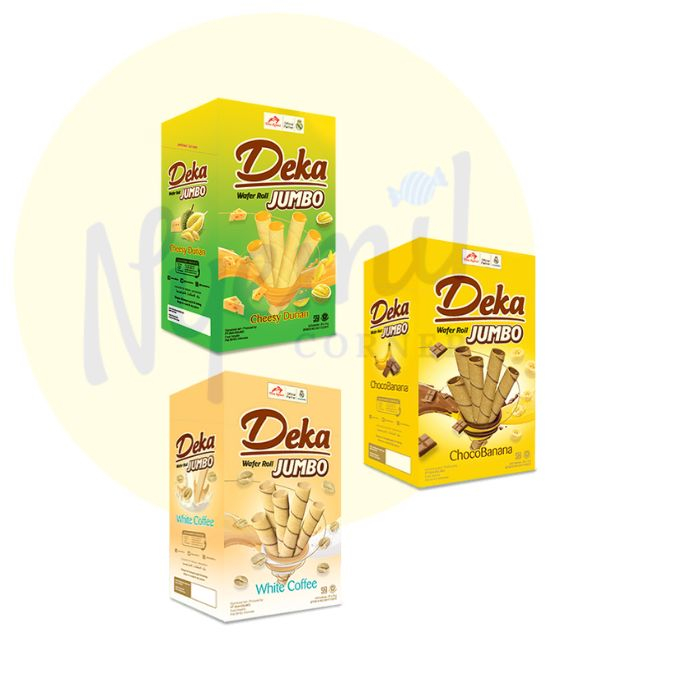 Jual DEKA Wafer Roll Jumbo Box (20pcs) | Shopee Indonesia