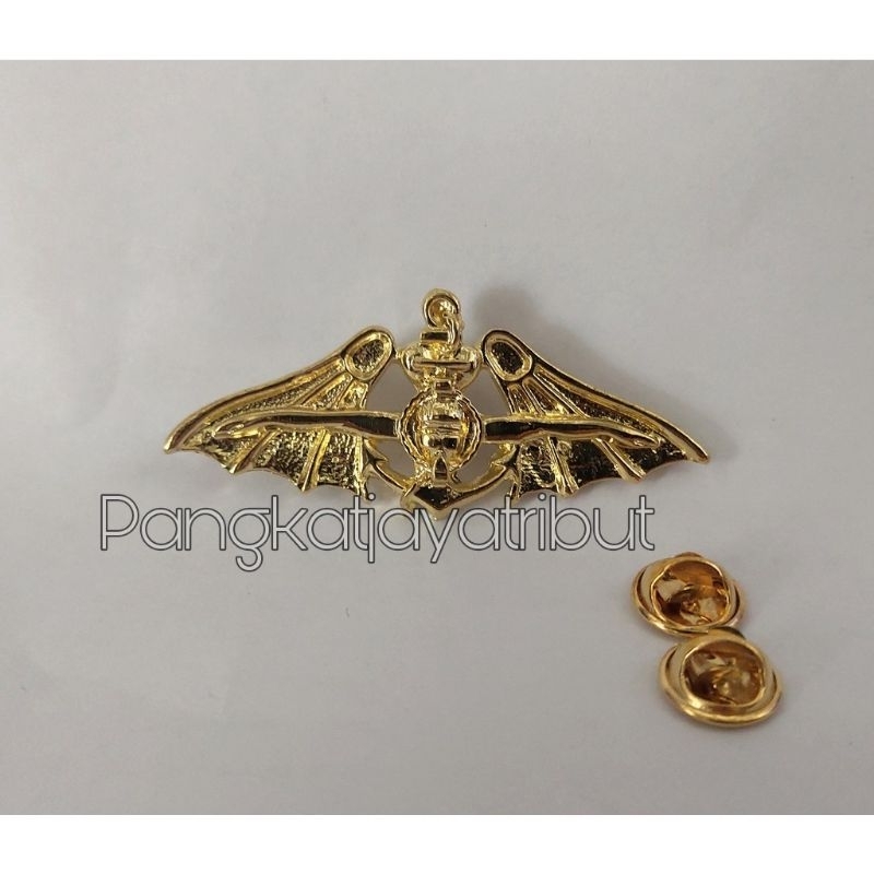 Jual Brevet Wing Scuba AL TNI | Shopee Indonesia