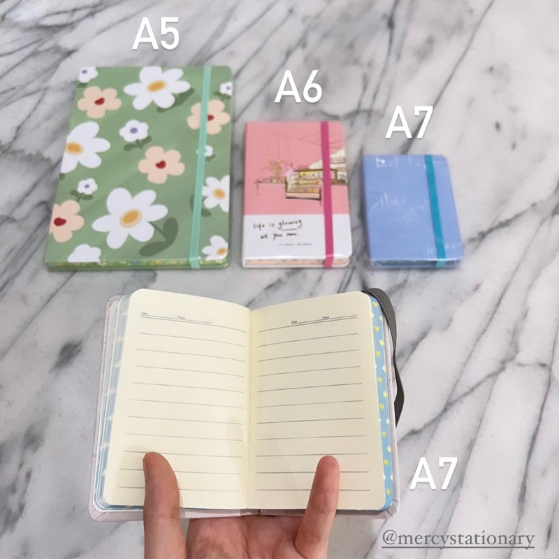 Jual Notebook Diary Hard Cover Fancy A5 A6 A7 Buku Catatan Lucu Classic ...