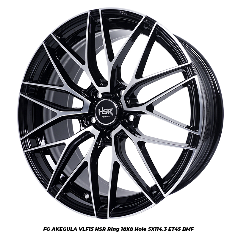 Jual Velg Ring 18 HSR FG AKEGULA VLF15 Velg Mobil R18 HRV Xpander ...