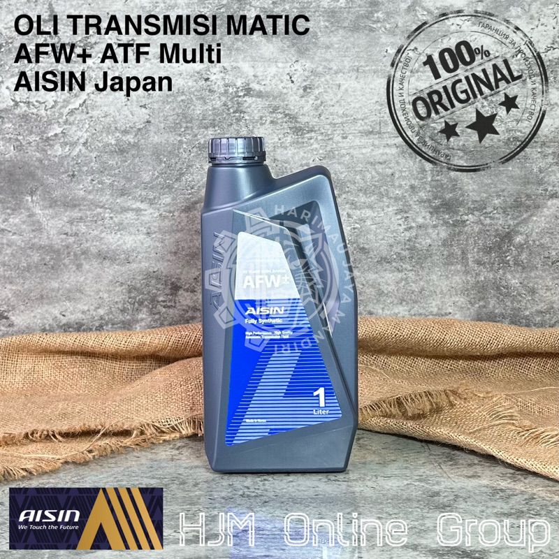 Jual OLI TRANSMISI AUTOMATIC AISIN OIL ATF AFW+ ATF Multi 1 Liter | Shopee Indonesia