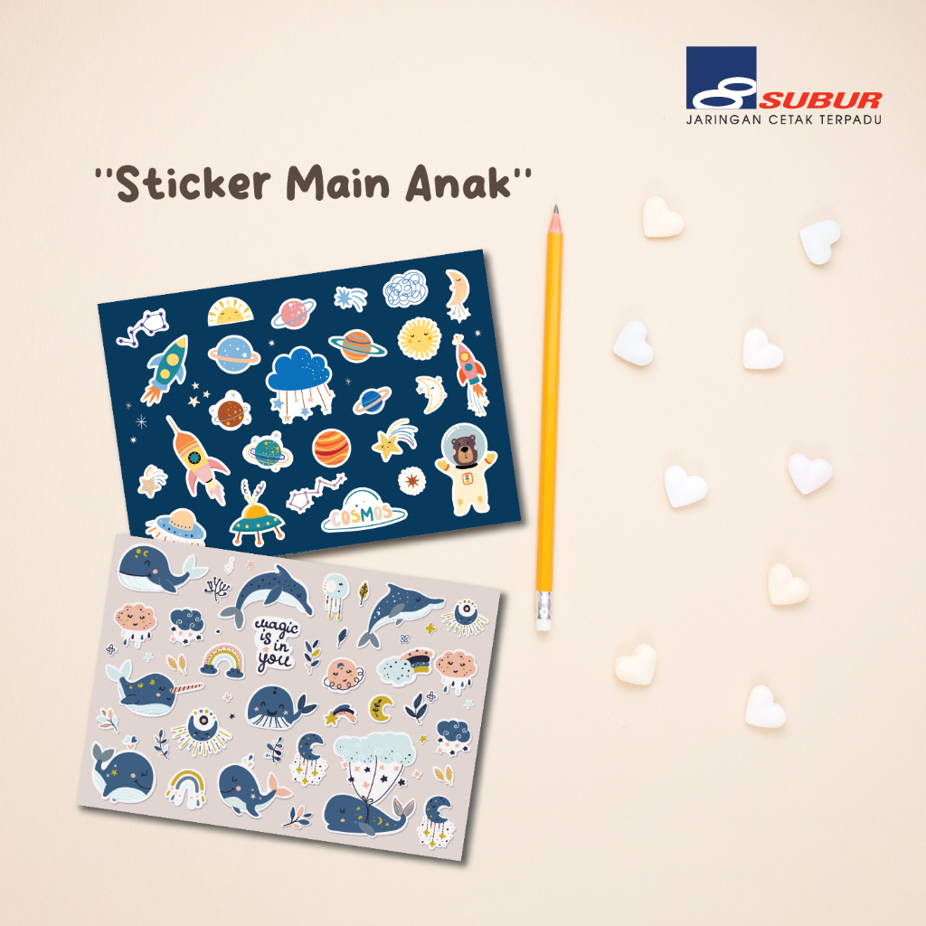Jual Min Order 4 set - Sticker Stiker Label Main Anak Sensory Play ...