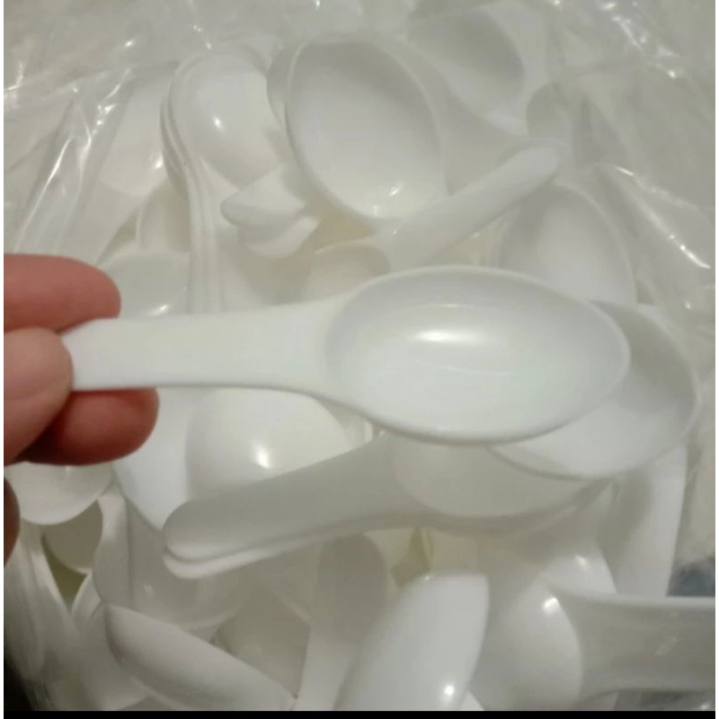 Jual Sendok Obat 10ml Sendok Plastik 5ml Sendok Obat 5ml Putih | Shopee ...