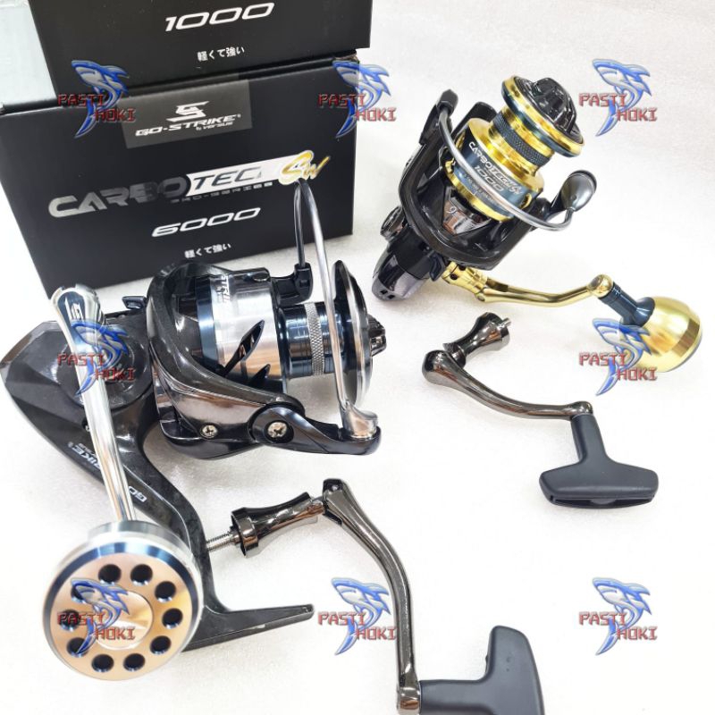 Jual Reel Pancing Go Strike Versus Carbotech SW Pro Series | Shopee ...