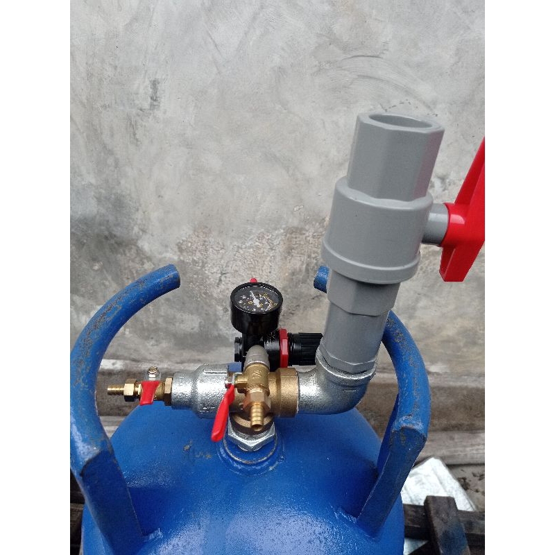 Jual INSTALASI TABUNG SALJU KE LPG 12KG TANPA LAS +REGULATOR | Shopee ...