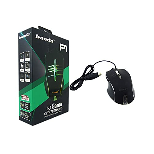 Jual Mouse Gaming Banda P1 / Mouse Gaming Banda | Shopee Indonesia