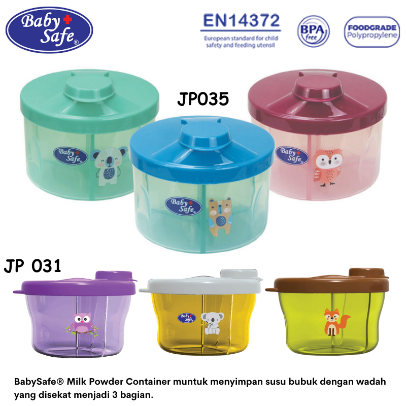 Jual Baby Safe Milk Powder Dispenser With Inner Cup Tempat Susu ...