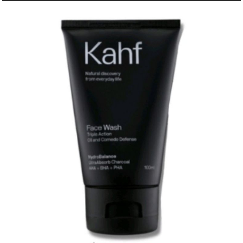 Jual KAHF Facial Wash Skin Energizing and brightening/Oil and Acne Care ...