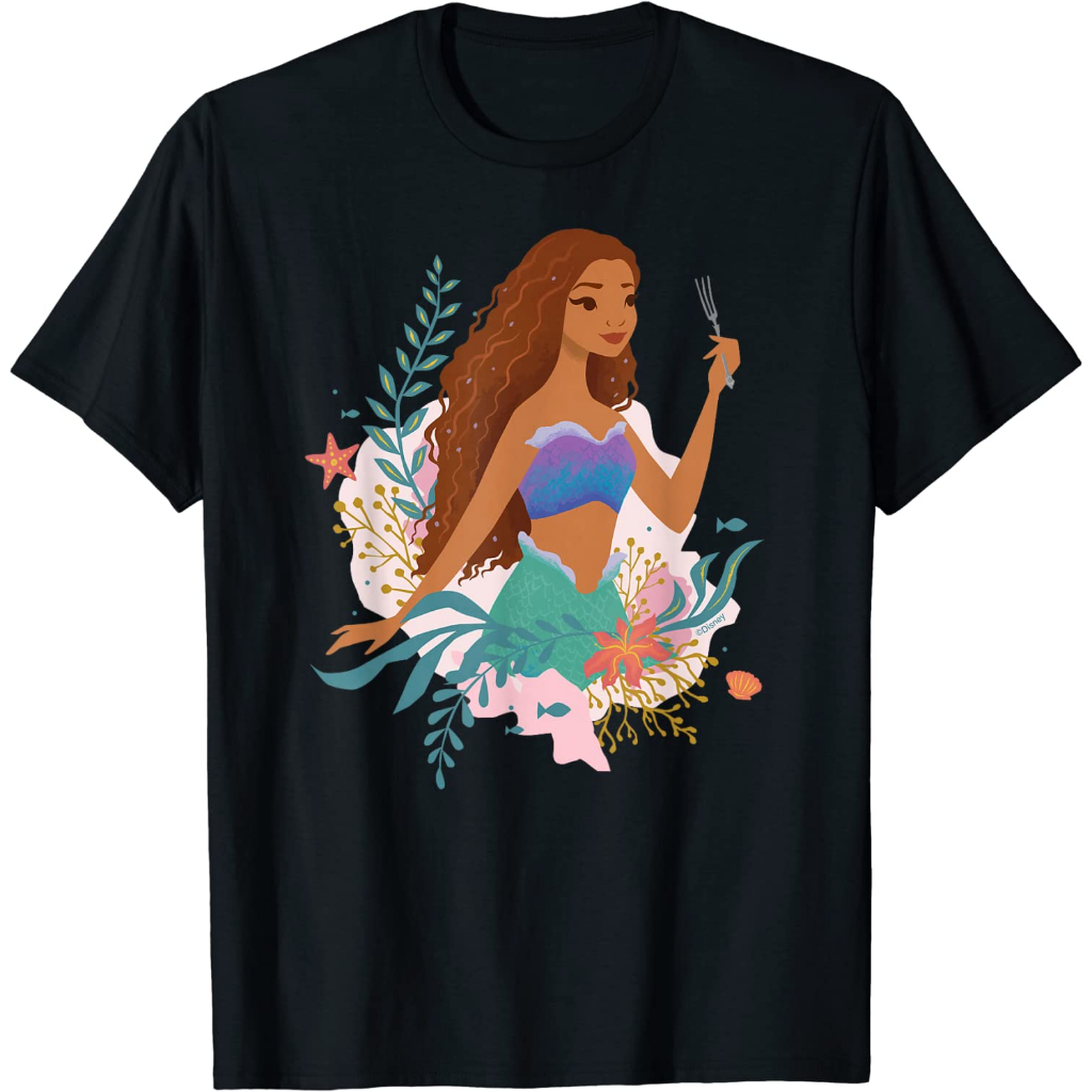 Jual Baju Kaos Dewasa Mermaid Ariel Undersea Discovery Pakaian Atasan ...