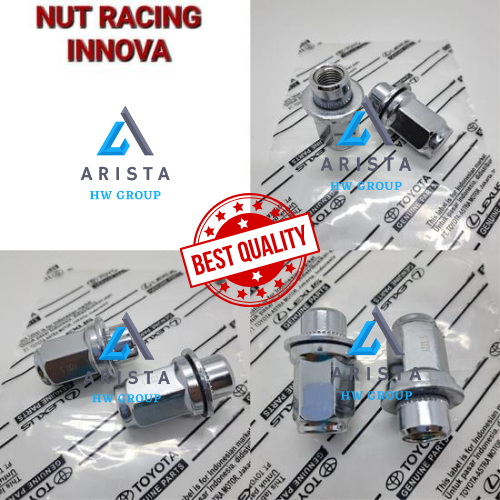 Jual BAUT MUR NUT RACING INNOVA HILUX FORTUNER ORIGINAL | Shopee Indonesia
