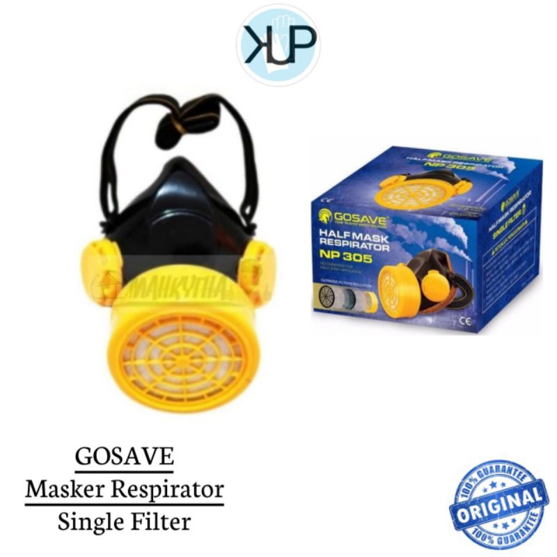 Jual Masker Respirator Single Filter NP 305 / Masker Obat Single Anti ...