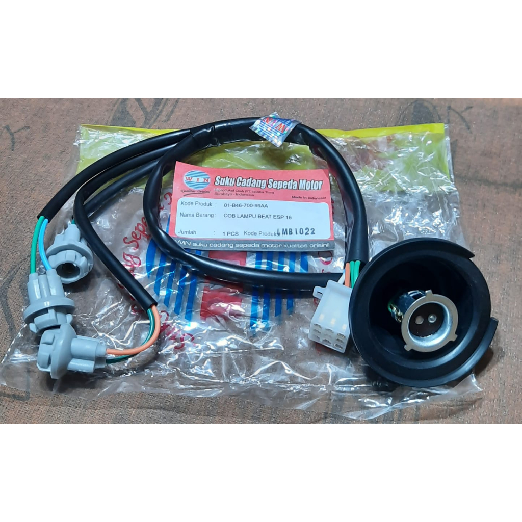 Jual FITTING LAMPU DEPAN BEAT ESP(2016-2019)/BEAT STREET MERK WIN ...