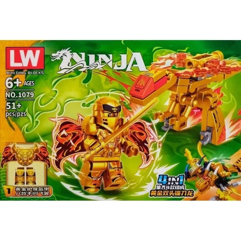 Jual mainan anak ninjago motor keren + ninja minifigure Kay Jay Cole ...