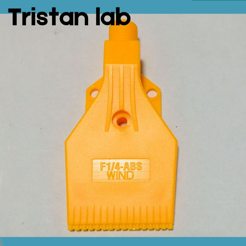 Jual Nozzle jet Flat fan Wind jet nozzle air blowing 1/4 inch ABS Type ...