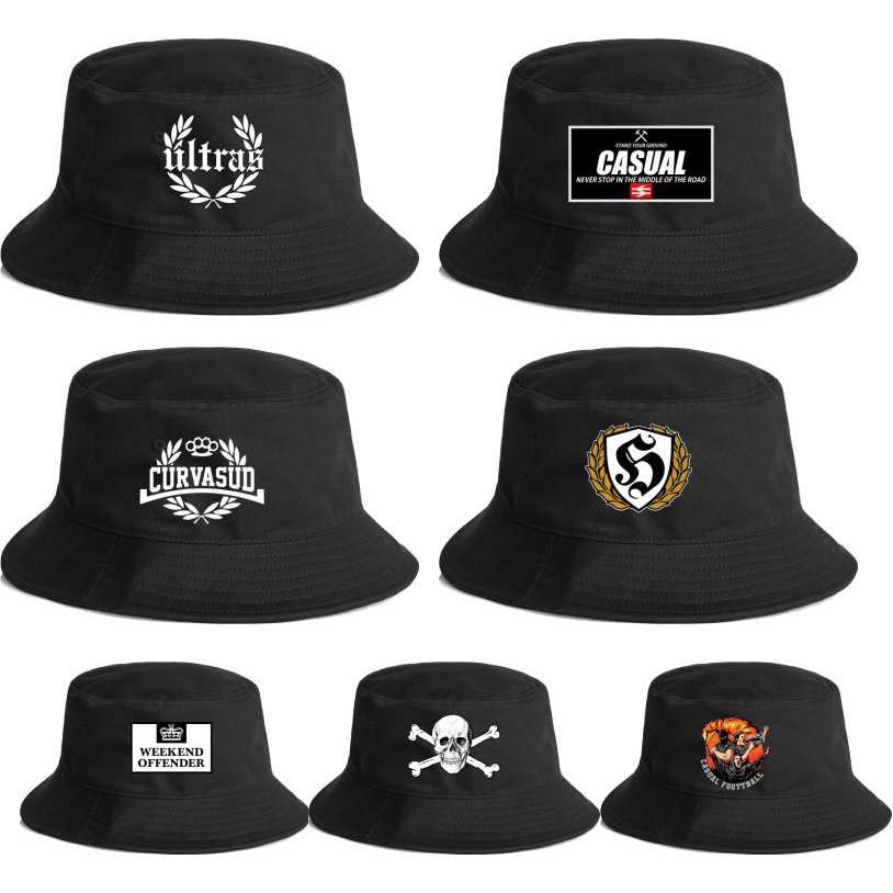 Jual TOPI BUCKET HAT DISTRO bucket logo ultras bucket casual bucket ...