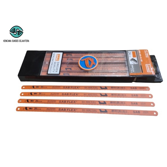 Jual KEN Sukses - FIT Mata Gergaji Besi Flexibel 24 TPI 12 Inch 300 mm ...