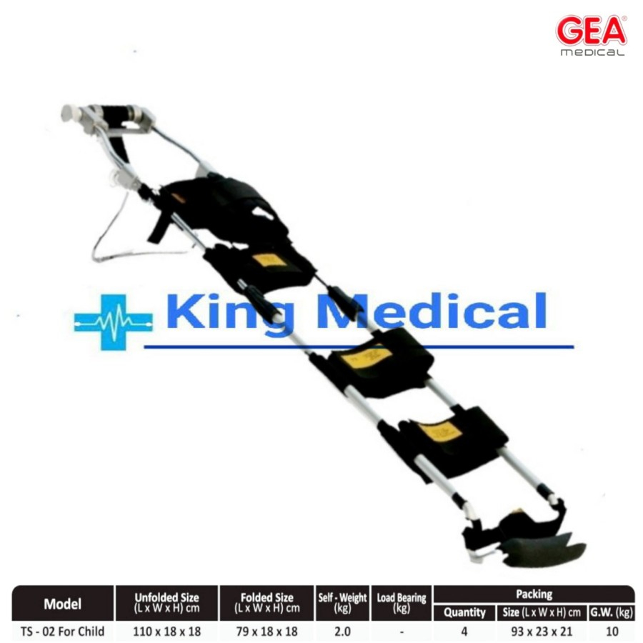 Jual Traction Splint Child GEA TS-02/Tandu Traksi Anak | Shopee Indonesia