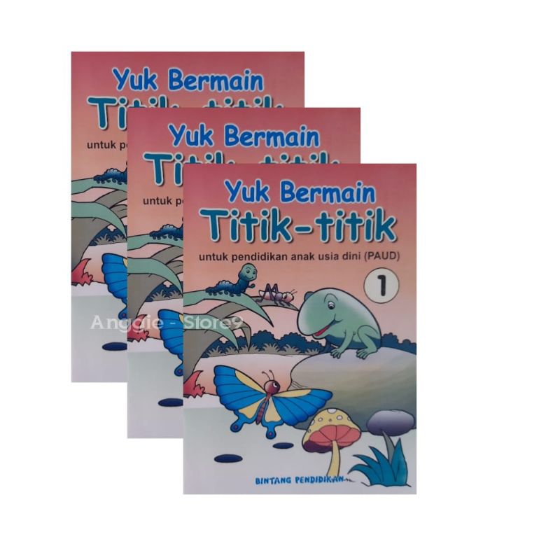 Jual Buku Bermain Titik - Titik Untuk Anak Usia Dini Paud Buku Belajar ...