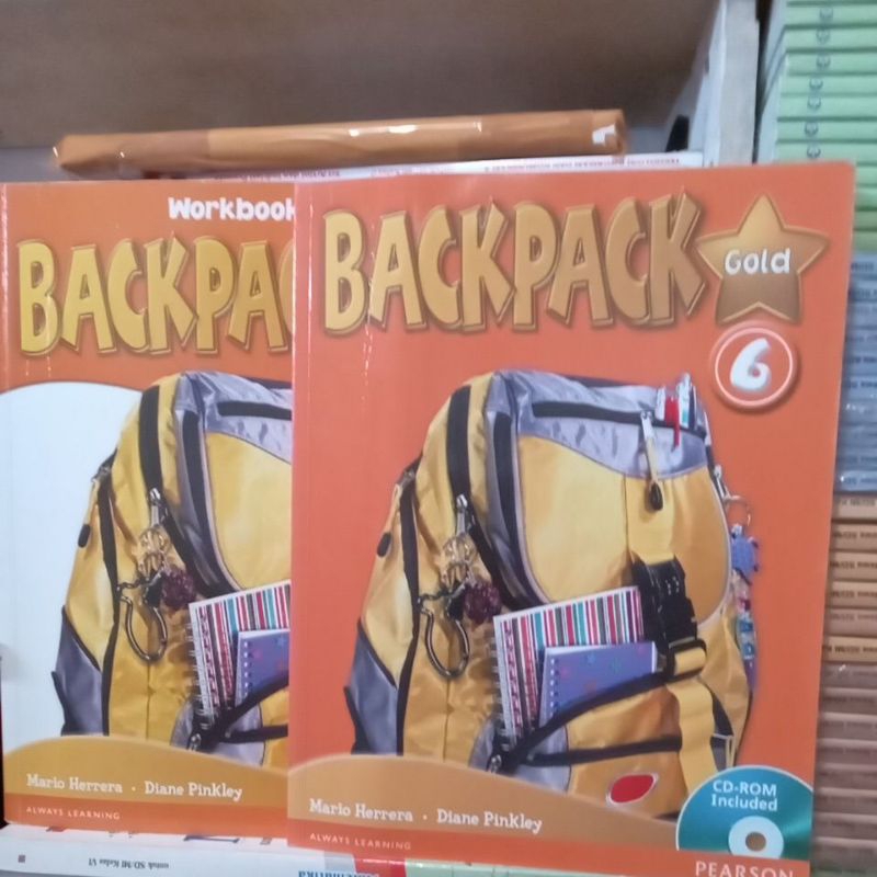 Jual Backpack Gold 6 Student Book & Workbook | Shopee Indonesia