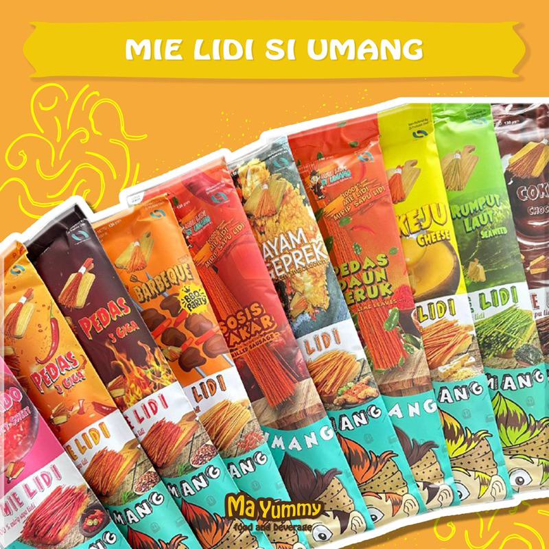 Jual Mie Lidi Si Umang & Mie Lidi Geli | Shopee Indonesia