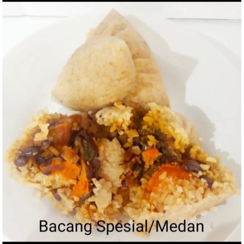 Jual Bakcang/Bacang Nasi/Ketan Spesial Medan Ayam Babi | Shopee Indonesia