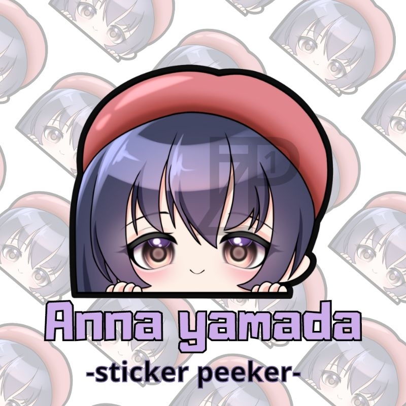 Jual STICKER INTIP ANIME ANNA YAMADA BOKU NO KOKORO NO YABAI YATSU ...