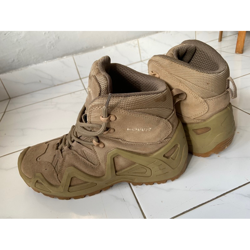 Jual LOWA Sepatu Lowa 6.0 GRS Mid-Boots Outdoor Shoes Coklat | Shopee ...