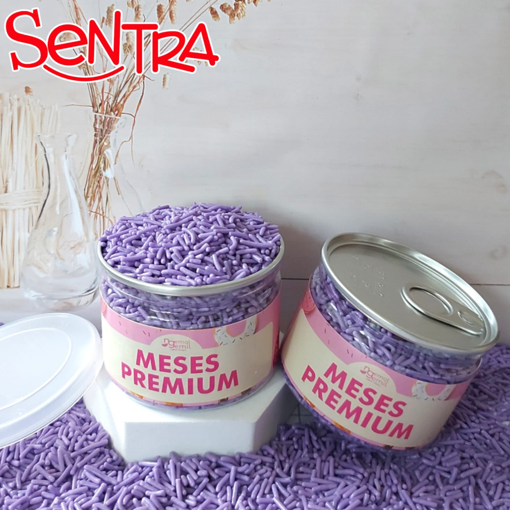 Jual Sprinkle Meses Premium Warna Ungu Kemasan PET CAN | Shopee Indonesia