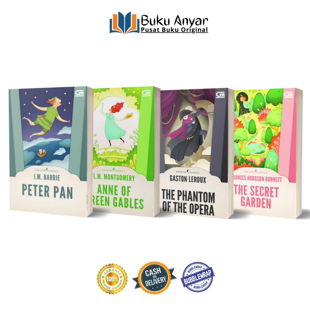 Jual THE PHANTOM OF THE OPERA , THE SECREET GARDEN , PETER PAN , ANNE ...